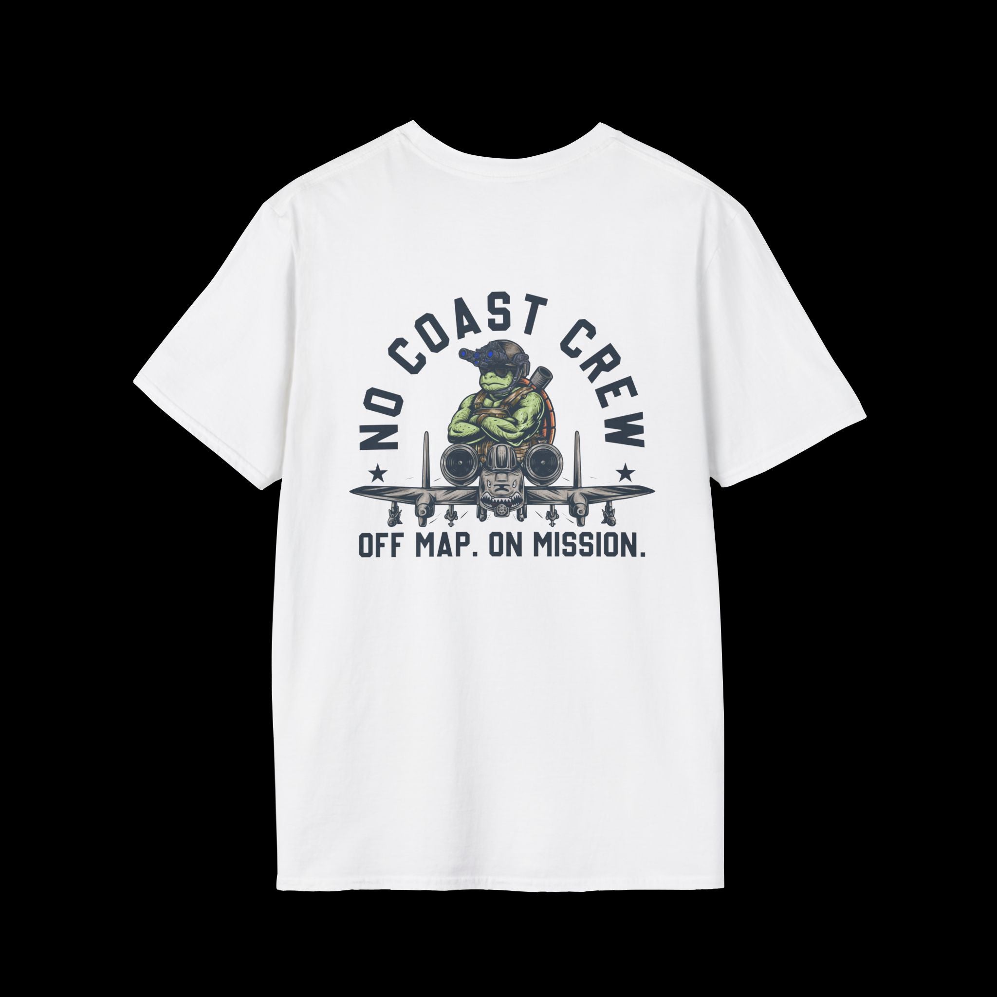 No Coast Crew - Off Map On Mission - Launch Tee – No Coast Crew Storefront